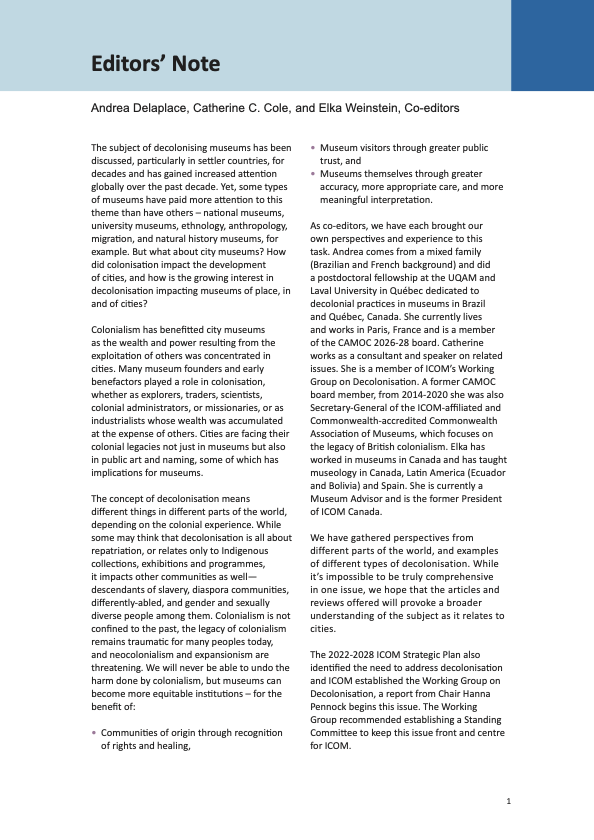 CAMOC Review Fall-Winter 2025 is now available to download: Special ...